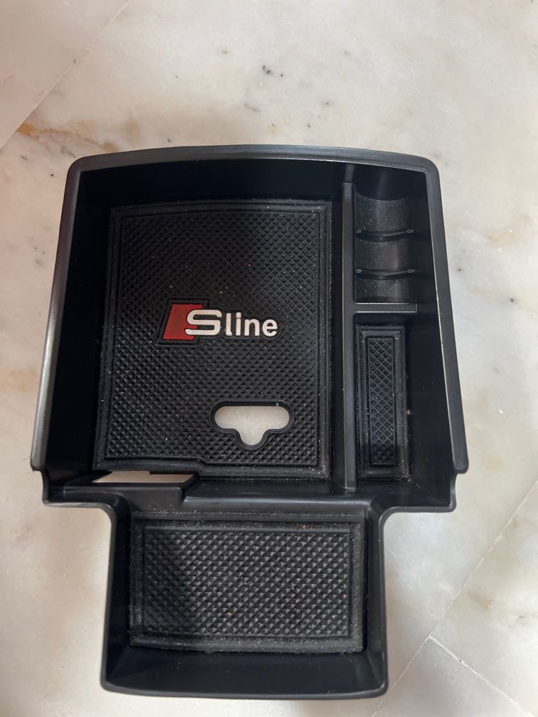 Audi Q5 console storage box, Car Accessories, Accessories on Carousell