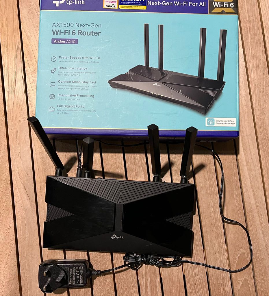 AX1500 Next-Gen Wi-Fi 6 Router Archer AX10, Computers & Tech, Parts ...