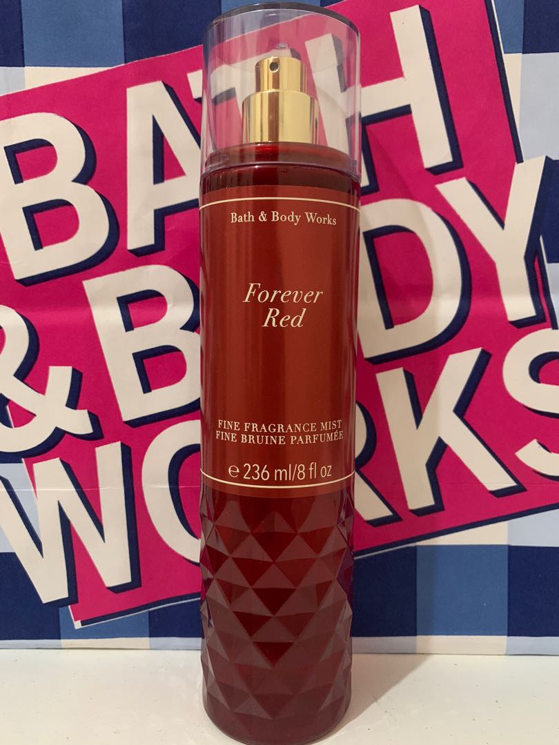 Bath & Body Works Fragrance Mist ~ Forever Red, Beauty & Personal Care ...