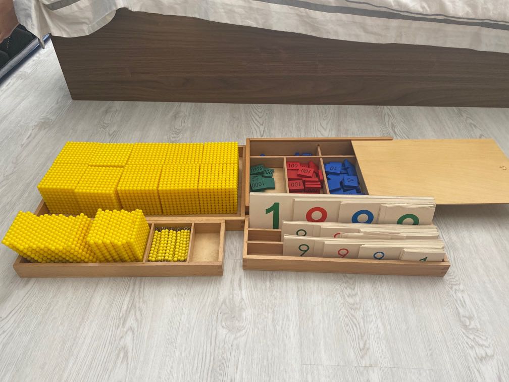 BN montessori decimal system, Hobbies & Toys, Toys & Games on Carousell
