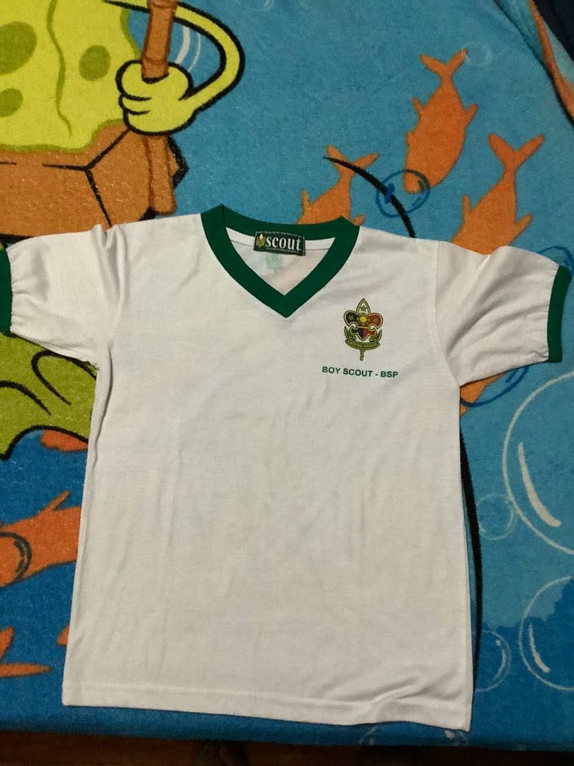 Boy Scout Uniform Set with Scarf & Carabao Slide, Babies & Kids, Babies ...