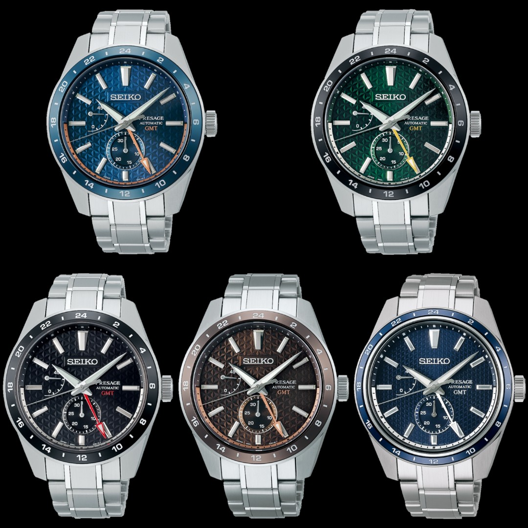 Brand New Seiko Presage Sharp Edged Series Automatic GMT SARF001 SPB217 ...