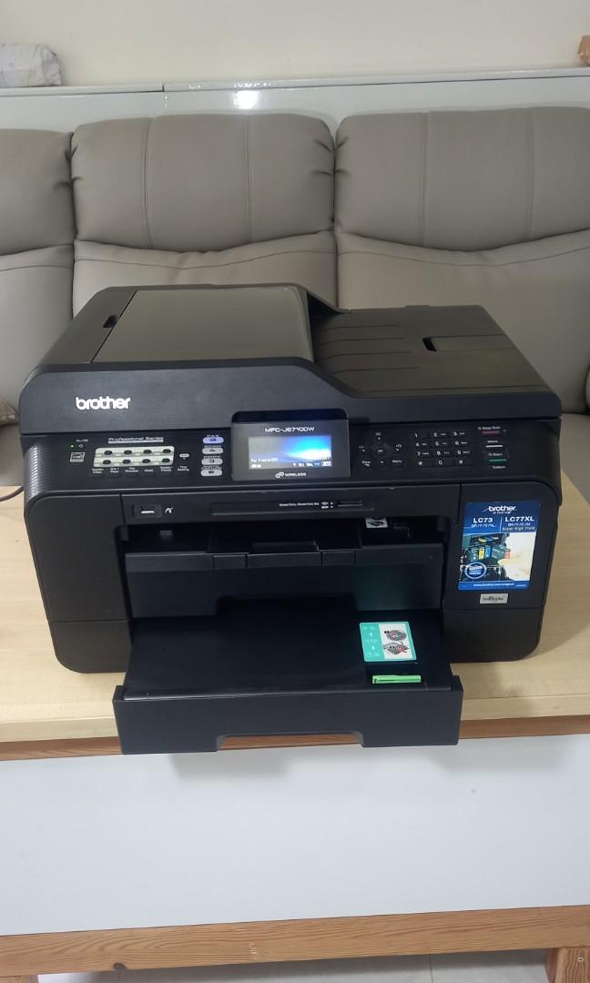 Brother A3 printer MFC-J6710DW ( Come with new original brother ...