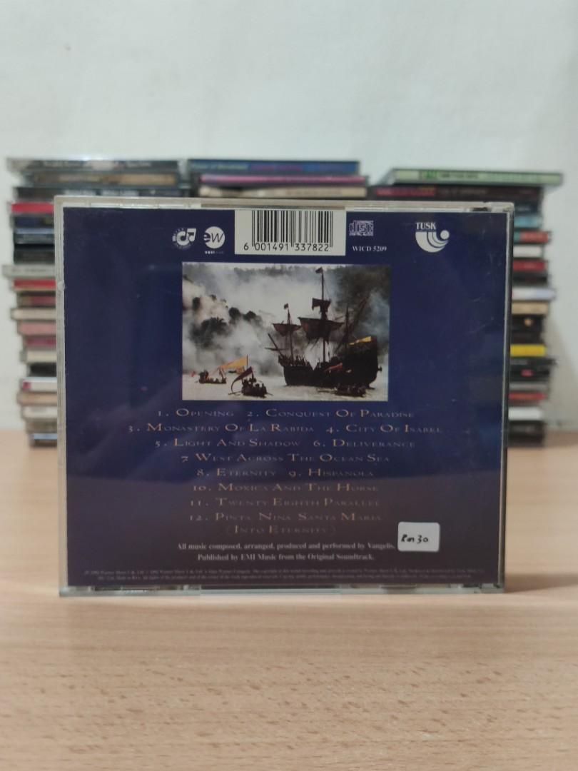(CD) Vangelis 1492 Conquest Of Paradise Music From The Original ...