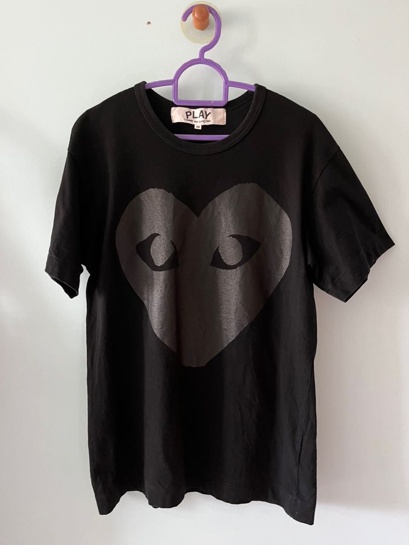 CDG Play Black Heart, Men's Fashion, Tops & Sets, Tshirts & Polo Shirts ...