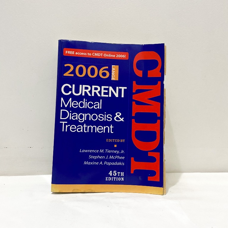 CMDT Current Medical Diagnosis and Treatment 2006 Lange, Hobbies & Toys ...