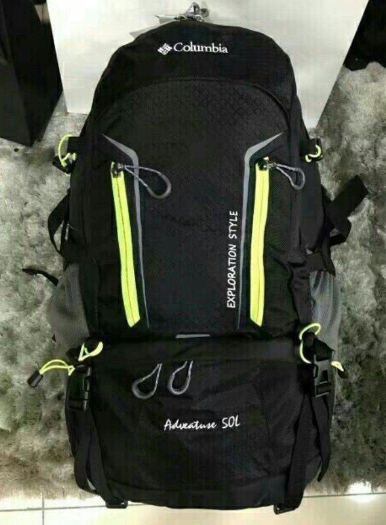 Columbia Bag 50L, Sports Equipment, Hiking & Camping on Carousell