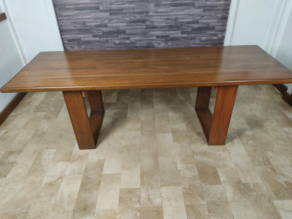 Computer Table Long, Furniture & Home Living, Furniture, Tables & Sets ...