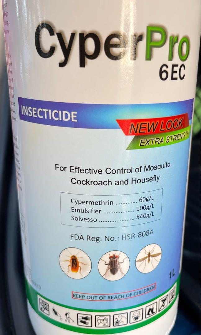 Cyper Pro 6 EC - Green label Pesticide for Sale!, Furniture & Home ...