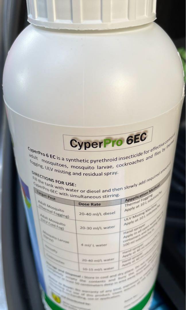 Cyper Pro 6 EC - Green label Pesticide for Sale!, Furniture & Home ...