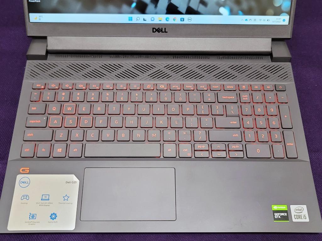 Dell G15 5510 Gen 10 電競手提電腦 / CPU i5-10200H / 16G Ram / 512 SSD / 獨立顯卡 ...