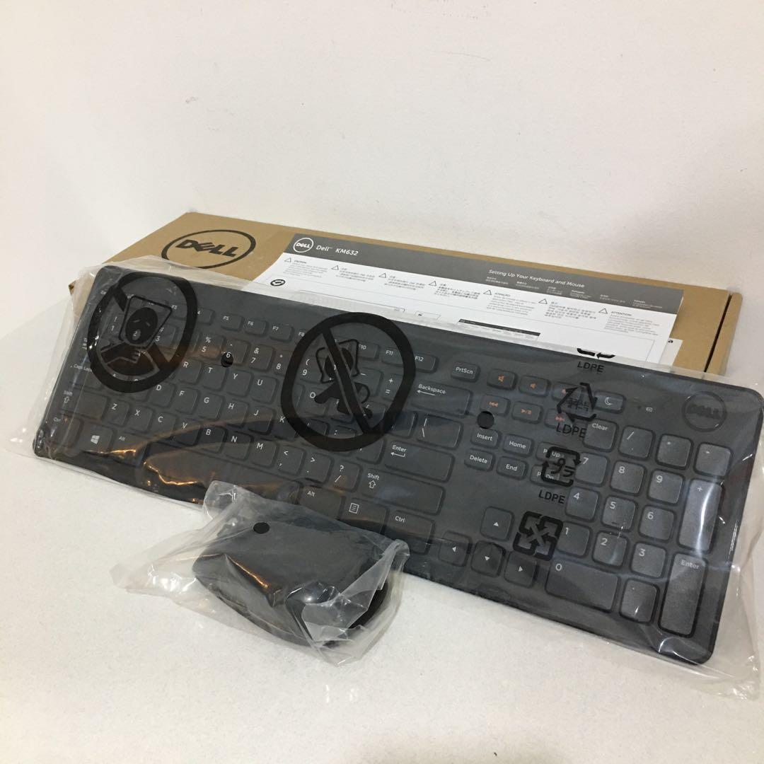 Dell Wireless Keyboard Mouse Set Km632 Computers And Tech Parts And Accessories Computer Keyboard