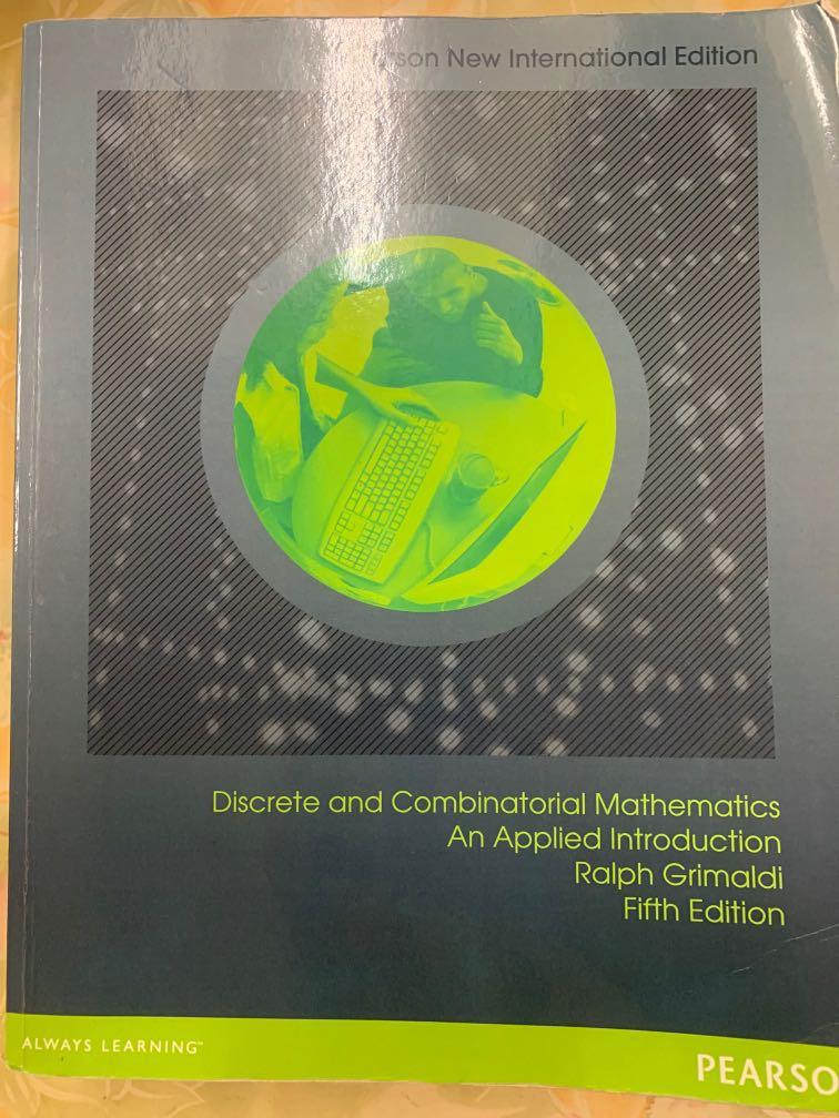 Discrete and Combinatorial Mathematics 離散數學原文書 第五版, 書籍、休閒與玩具, 書本及雜誌, 評量 ...