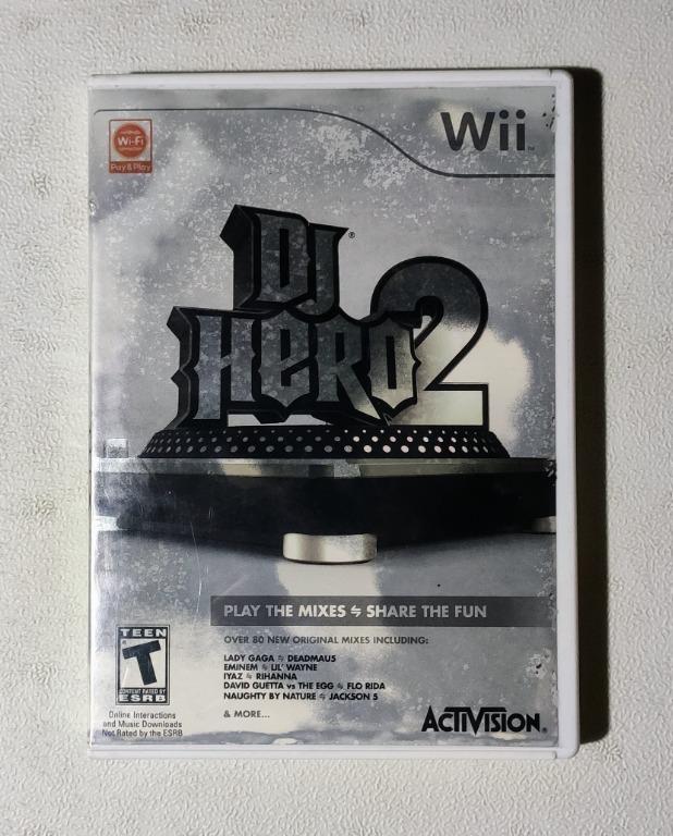 DJ Hero 2 - [WII Game] [NTSC / ENGLISH Language] [CIB / Complete in Box ...