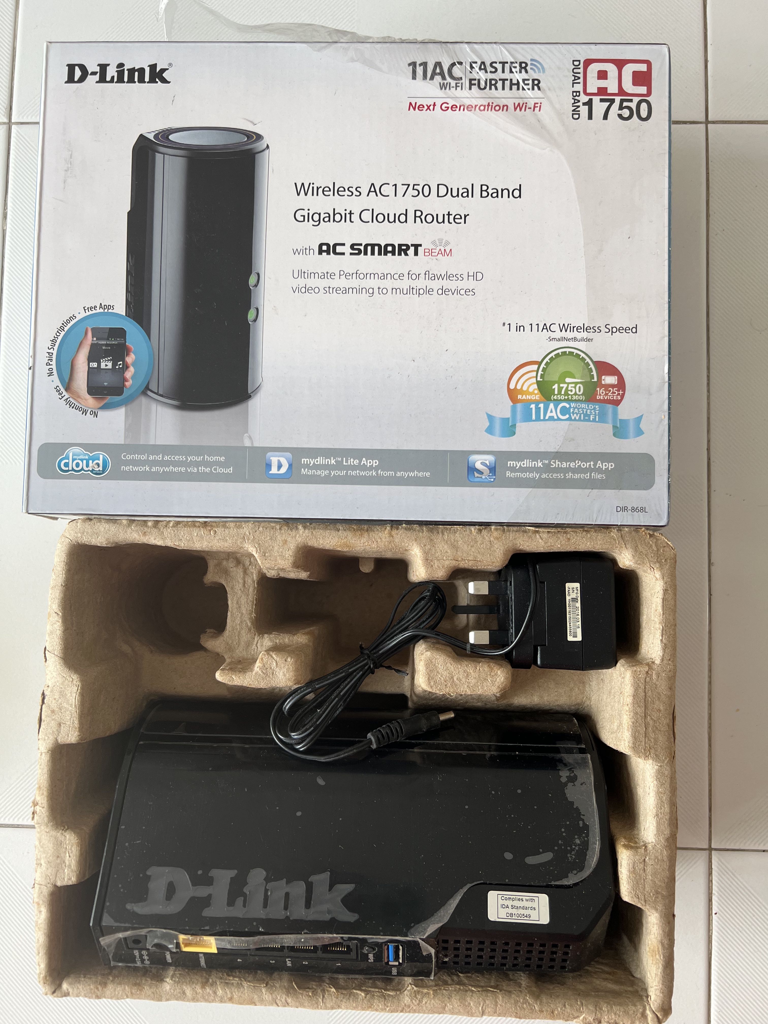 D-Link AC1750 Wifi Router, Computers & Tech, Office & Business ...