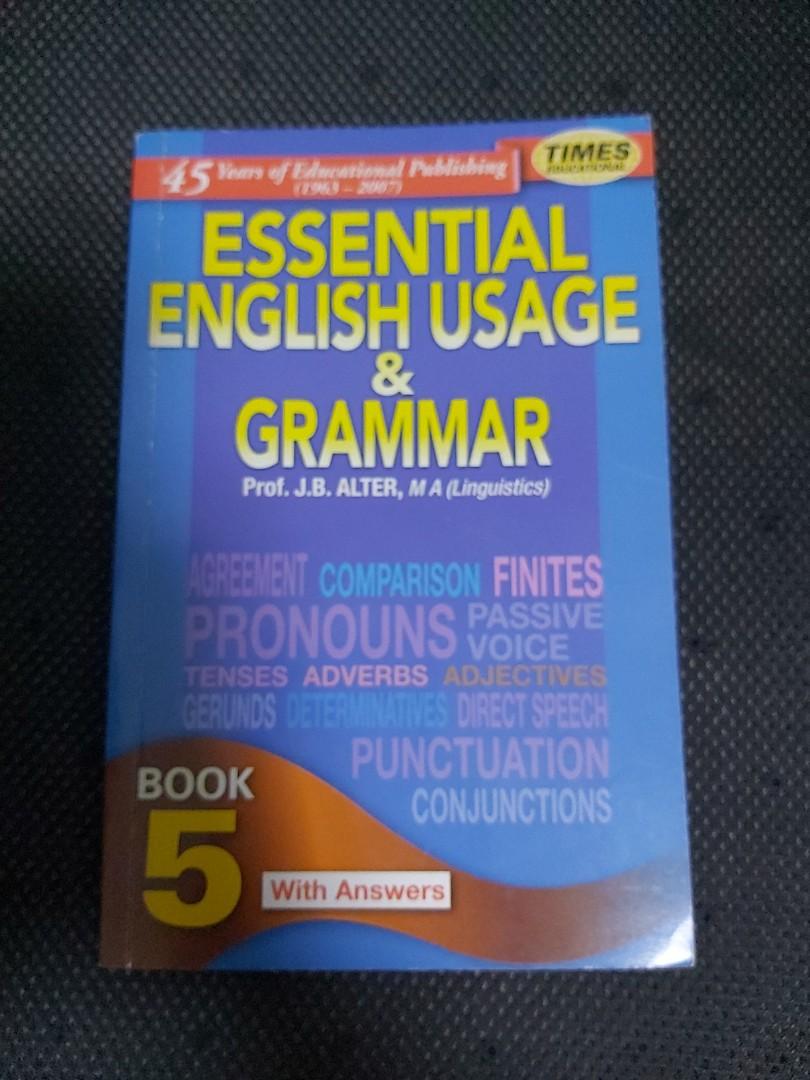 Essential English Usage & Grammar Book 5, Hobbies & Toys, Books ... Essential English Usage & Grammar Book 5, Hobbies & Toys, Books ...