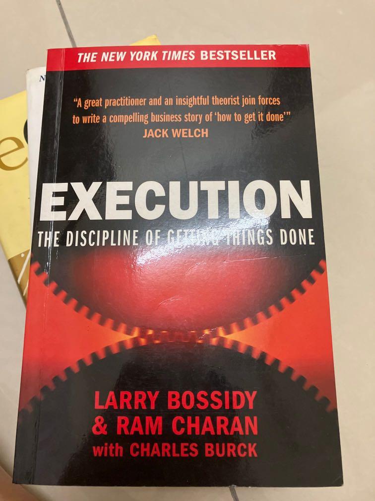Execution - Discipline of getting things done, Hobbies & Toys, Books ...