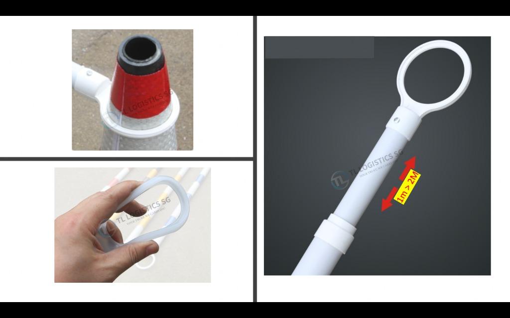 Extendable Safety Barrier/Pole - 1m to 2m, Furniture & Home Living ...