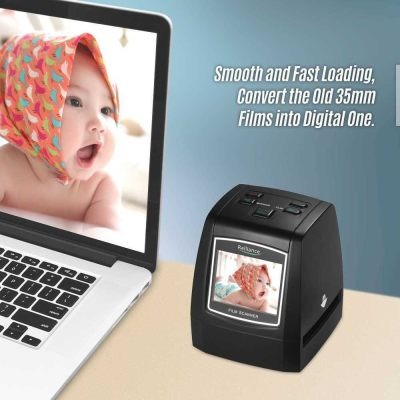 Film Scanner High-Resolution 14MP/22MP Film Slide Scanner Convert 35mm ...