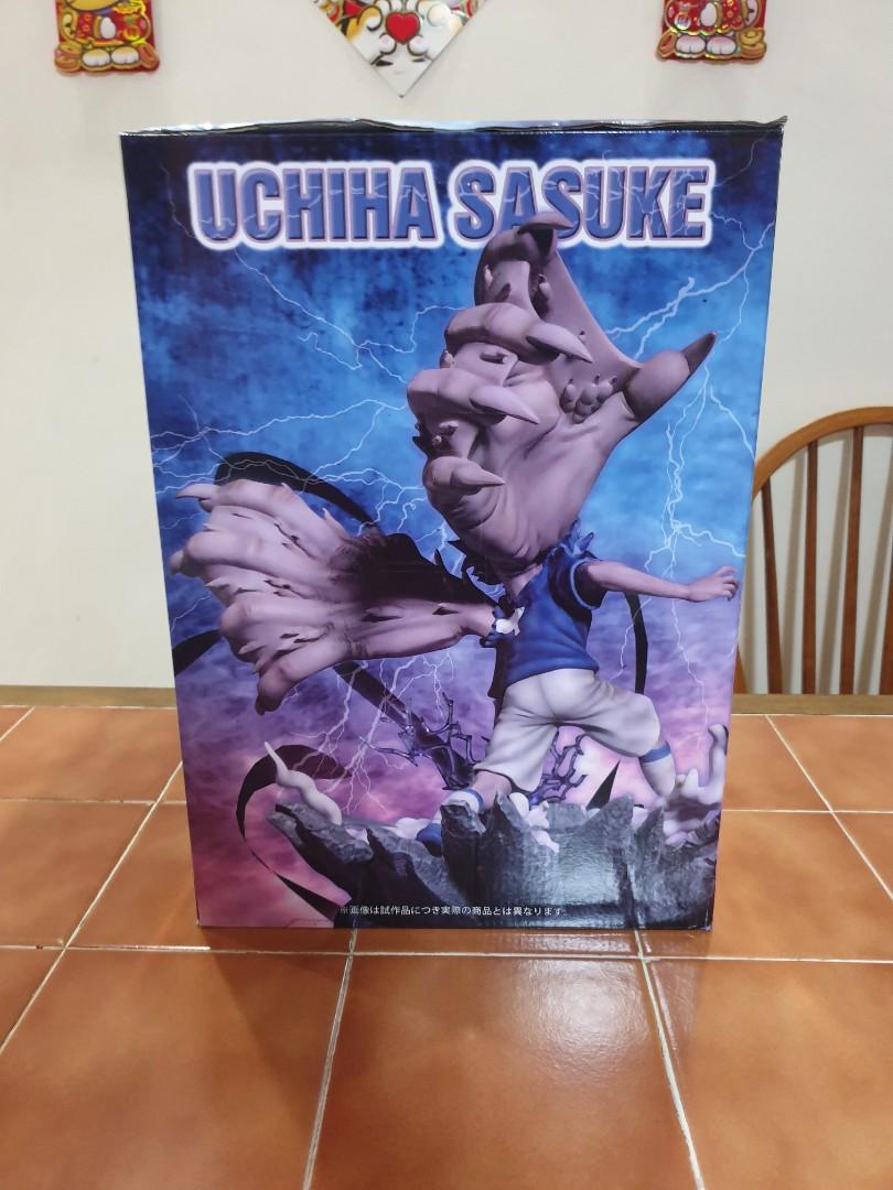 Final Valley Sasuke Uchiha Curse Mark 2 Scale Figure Figurine Naruto ...