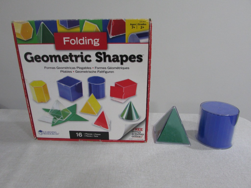 Folding Geometric Shapes (Learning Resources), Hobbies & Toys, Books ...