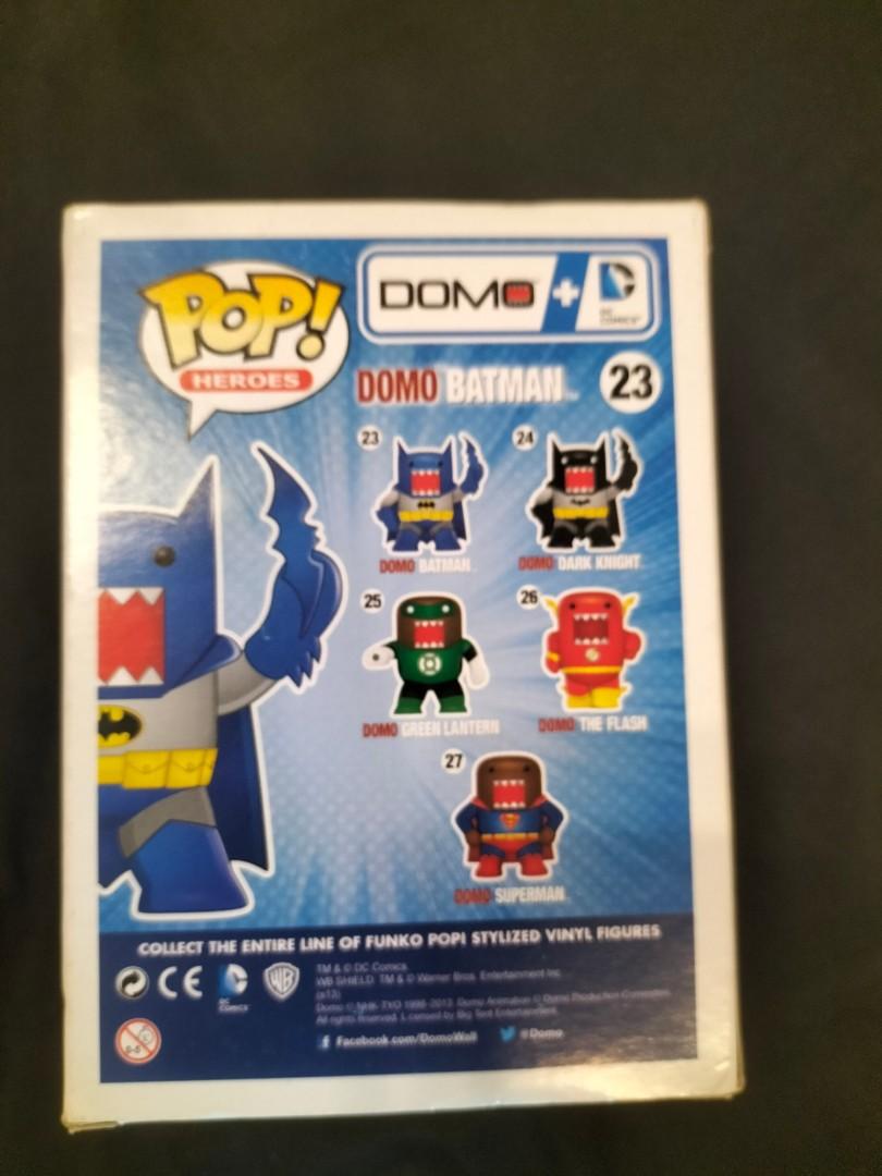 Funko Domo Batman vinyl figurine, Hobbies & Toys, Toys & Games on Carousell