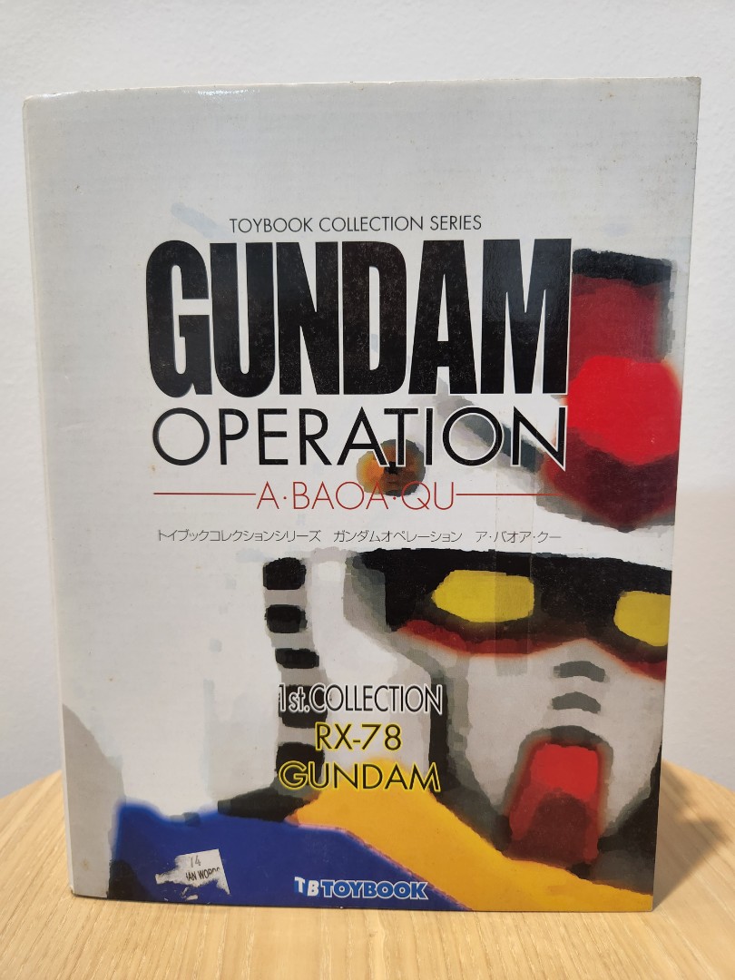 Gundam Operation (A.BAOA.QU) 1st Collection RX-78 Gundam, Hobbies ...