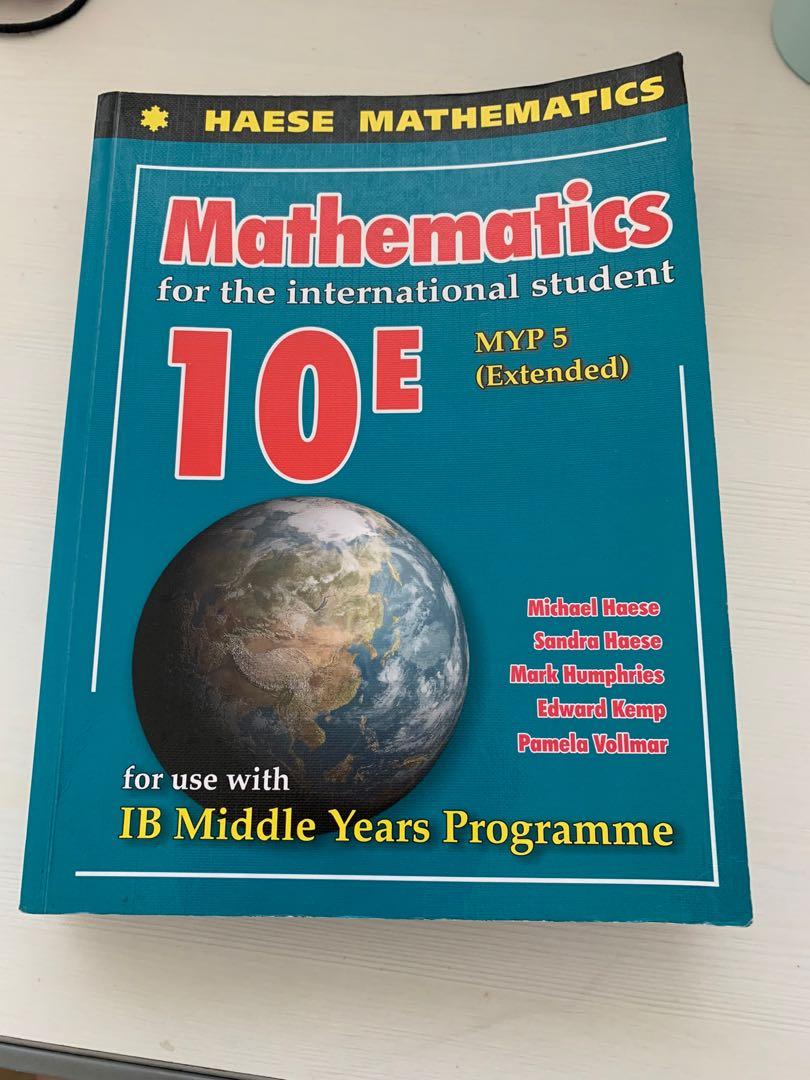 Haese Mathematics 10E MYP, 興趣及遊戲, 書本 & 文具, 教科書 - Carousell