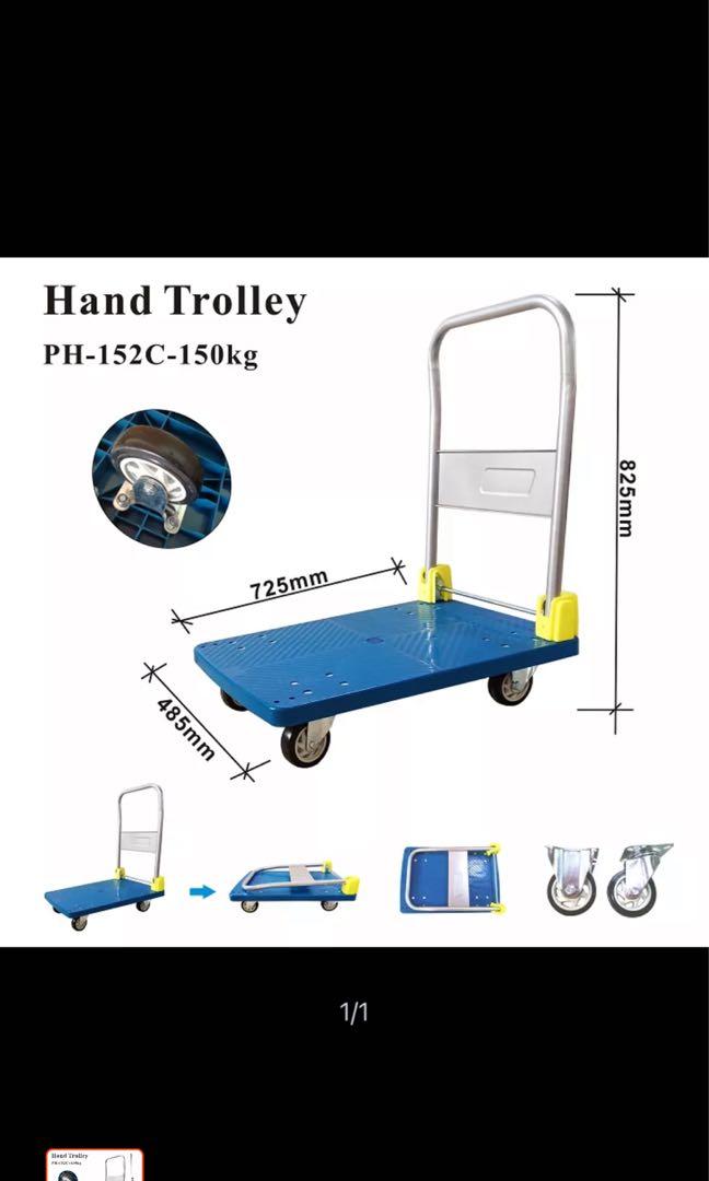 Foldable hand trolley / push cart, Hobbies & Toys, Travel, Travel ...