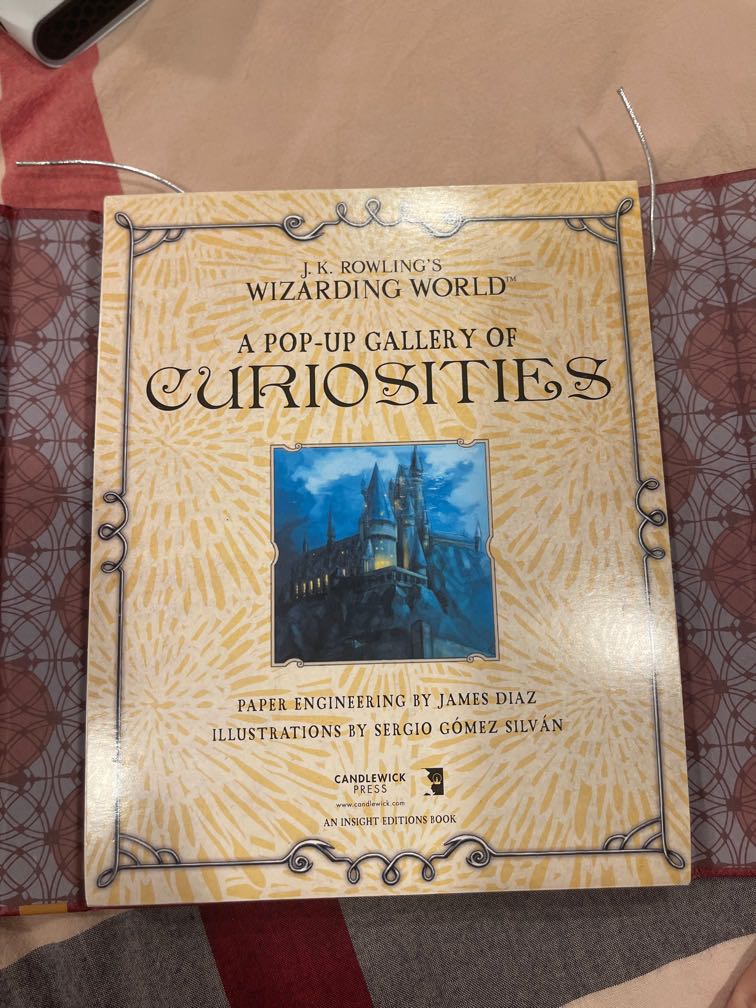 Harry Potter Interactive Pop Up Book, Hobbies & Toys, Books & Magazines ...