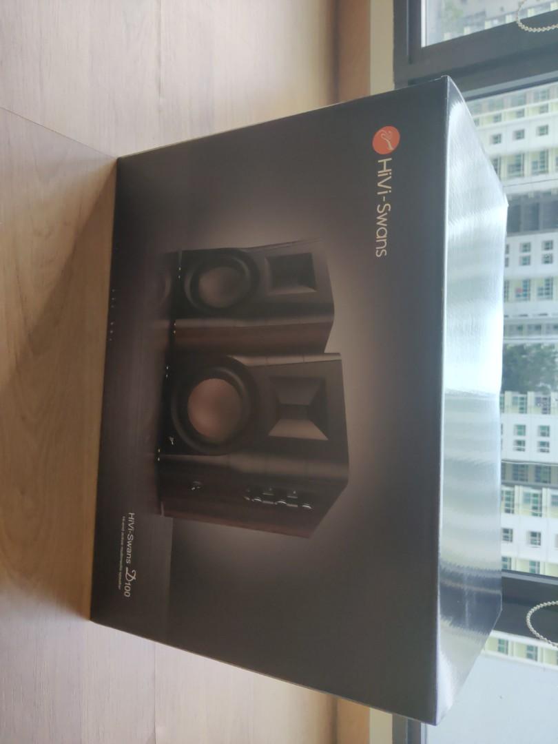 Hivi swans d100 bookshelf Bluetooth speakers, Audio, Soundbars ...
