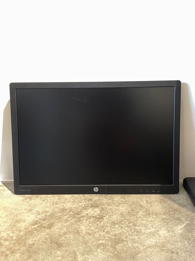 HP EliteDisplay E242 Monitor , Computers & Tech, Parts & Accessories ...