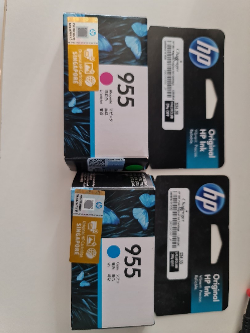 HP Original Ink 955, Computers & Tech, Printers, Scanners & Copiers on ...