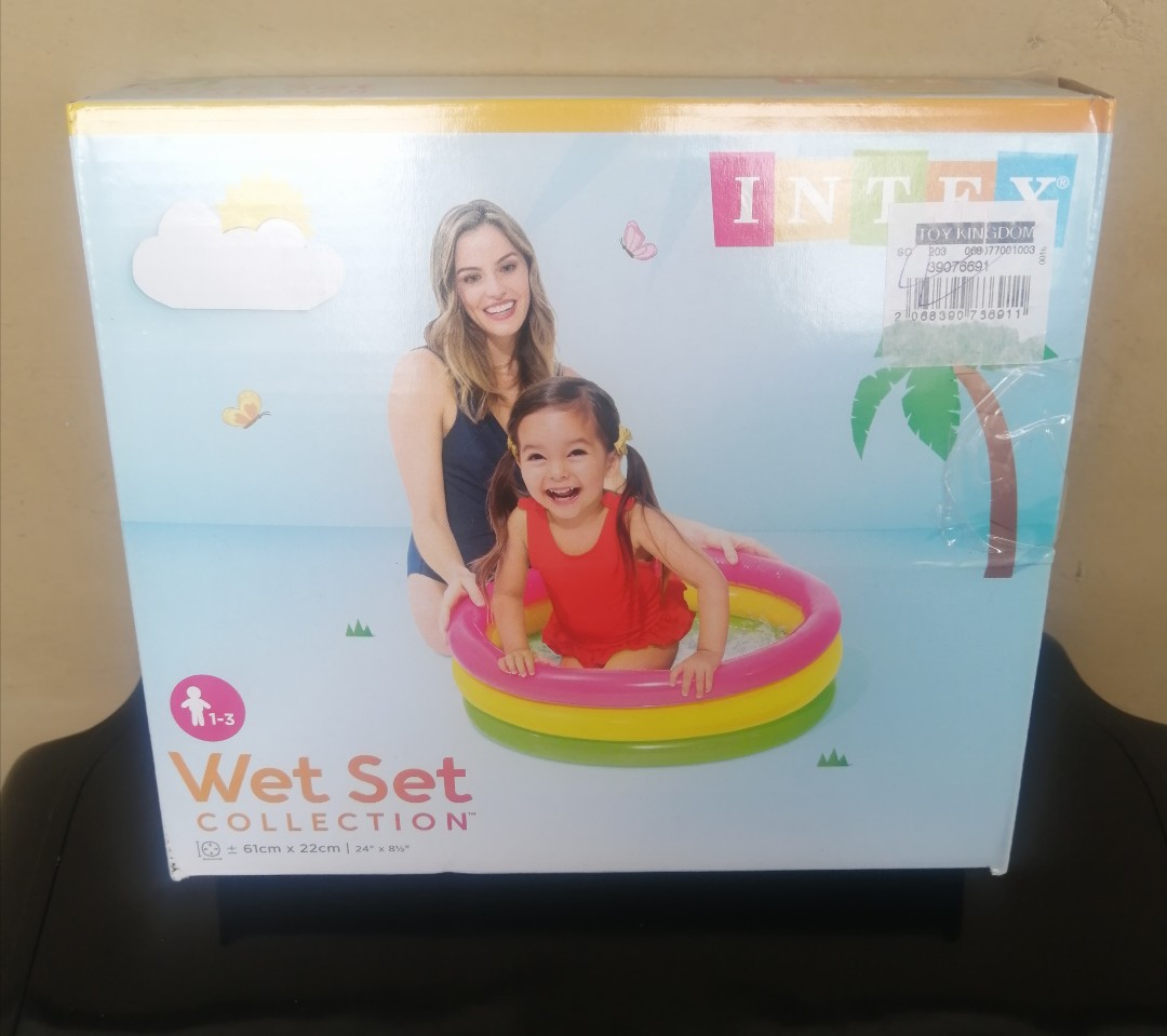 Intex portable pool, Babies & Kids, Bathing & Changing, Bathtub & Bath ...