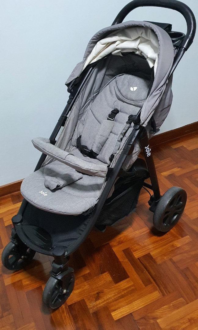 Joie Litetrax 4 Stroller + i-Gemm 2 Car Seat + isofix (Travel System ...