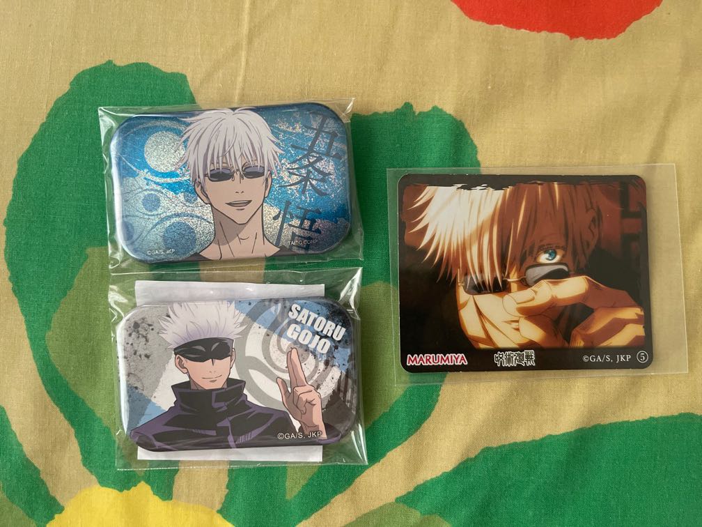 [SET] Jujutsu Kaisen Gojo Satoru jjk, Hobbies & Toys, Memorabilia ...