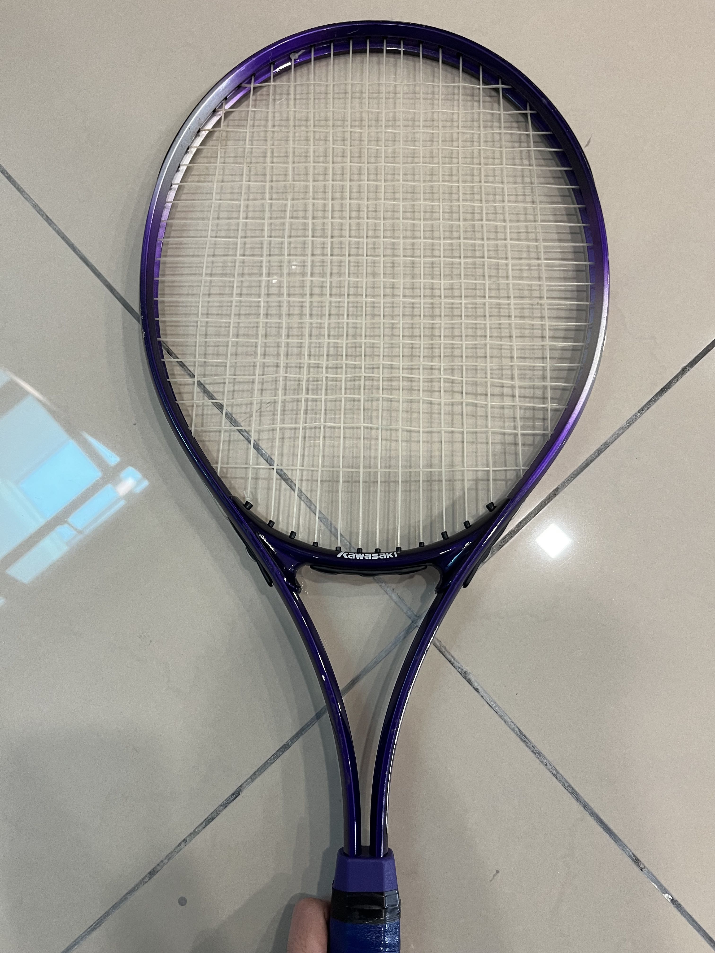 Kawasaki Tennis Racket | New grip, good condition, Sports Equipment ...
