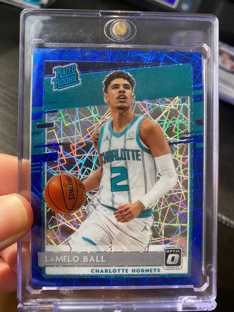 Lamelo Ball Blue Velocity Optic Rookie, Hobbies & Toys, Toys & Games on ...