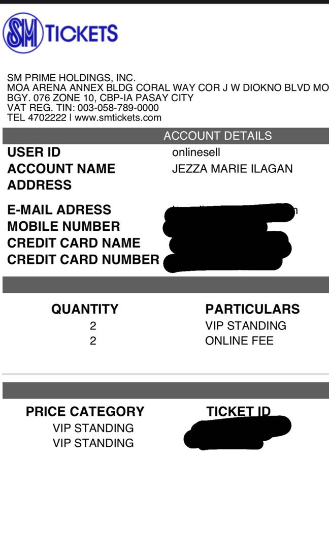 LANY - VIP STANDING, Tickets & Vouchers, Event Tickets on Carousell