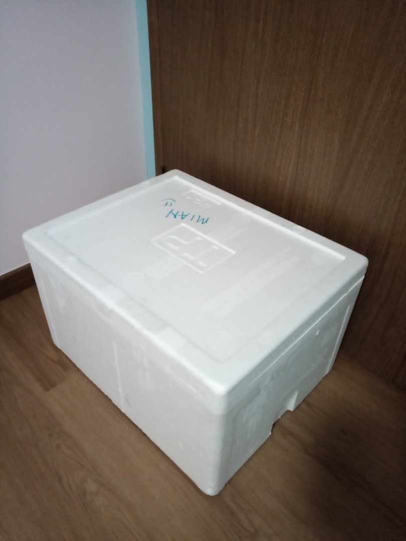 Large Styrofoam Box, Furniture & Home Living, Kitchenware & Tableware ...
