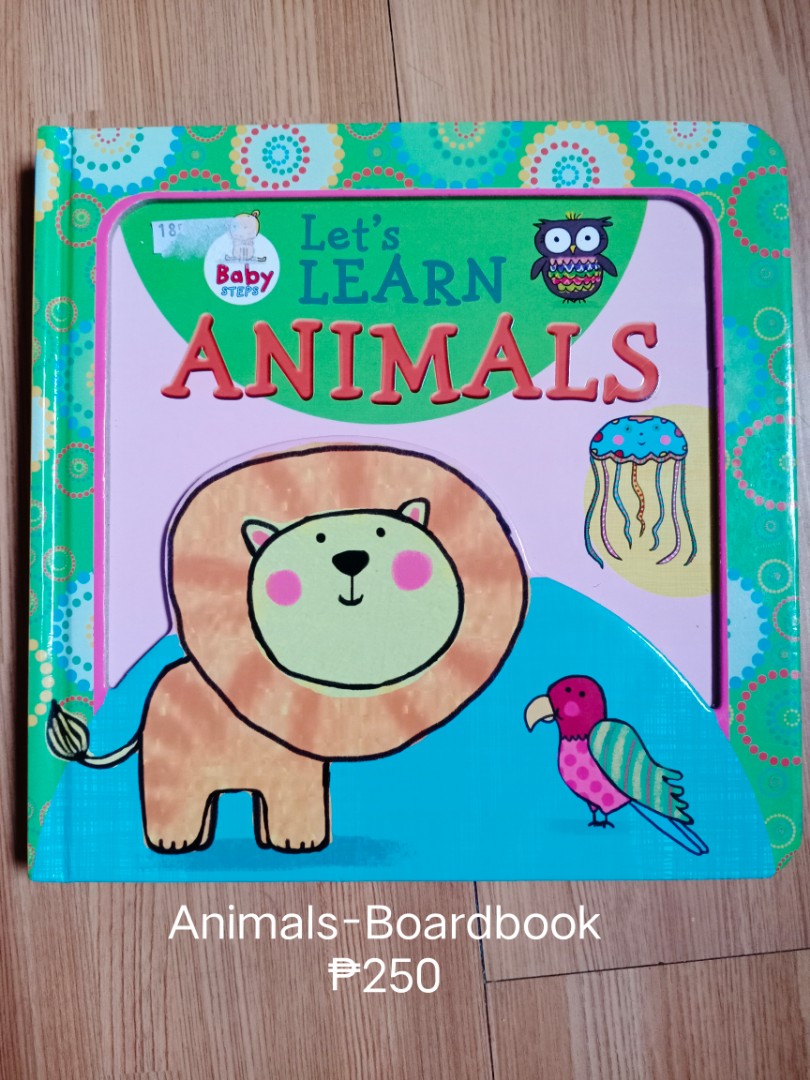 Let's Learn Animals Board book, Hobbies & Toys, Books & Magazines ...