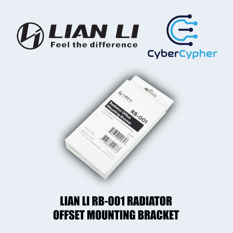 Lian Li RB-001 Radiator Offset Mounting Bracket, Computers & Tech ...
