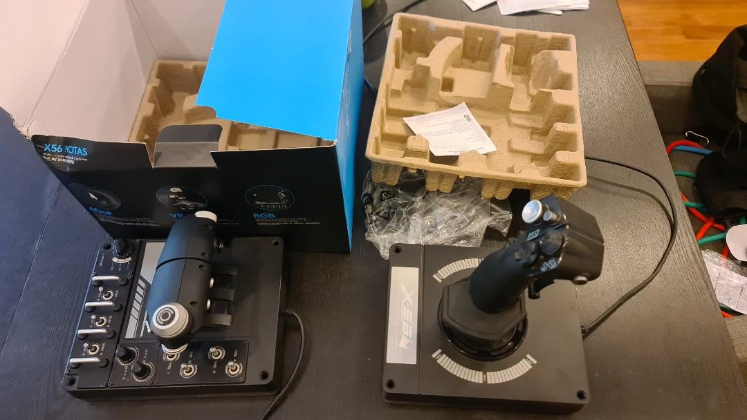 Logitech X56 Hotas, Video Gaming, Gaming Accessories, Controllers on ...