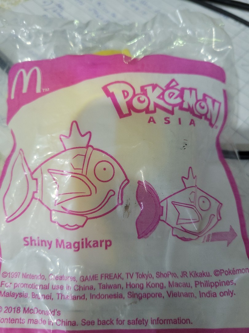 McD Shiny Magikrap@Pokemon Asia, Hobbies & Toys, Toys & Games on Carousell