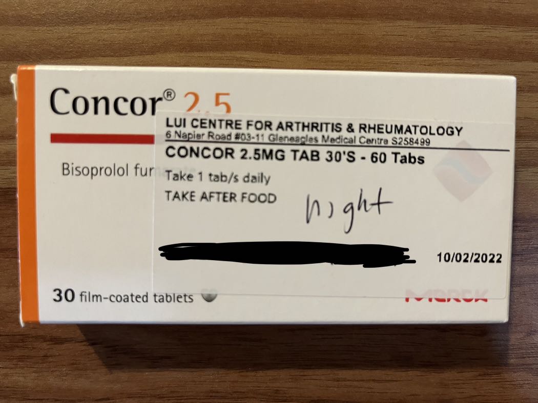 Medication - Concor 2.5MG, Everything Else on Carousell