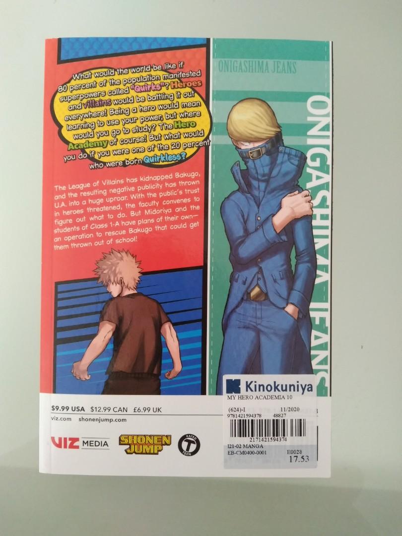 MHA manga volume 9, 10, 22, 27 and 28, Hobbies & Toys, Books ...