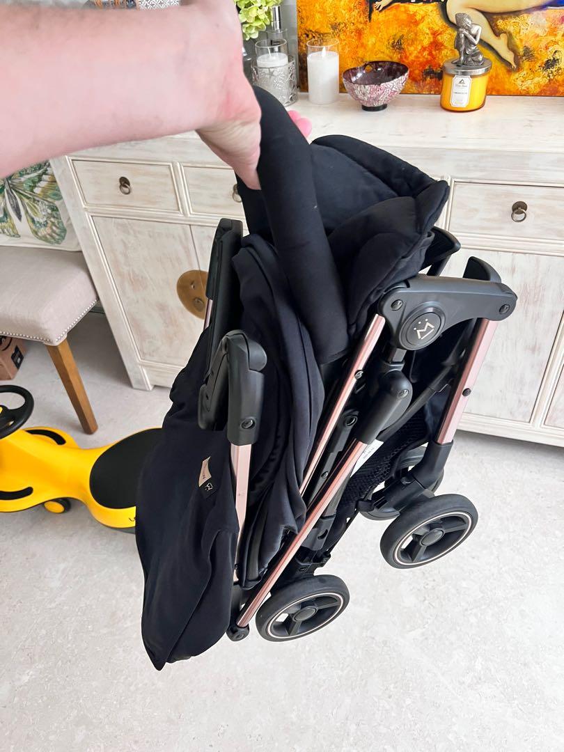 Mimosa Cabin City Stroller - Jet Set Black, Babies & Kids, Going Out ...