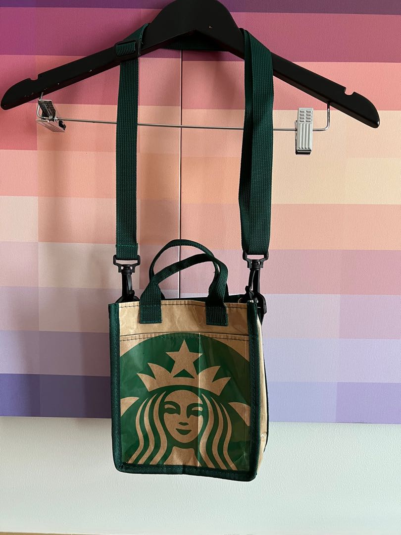 Mini Starbucks Bag with Handle, Women's Fashion, Bags & Wallets, Cross ...