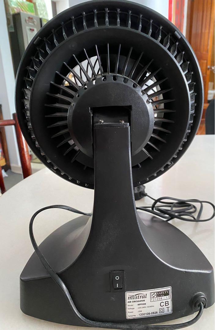 Mistral air circulation fan, Furniture & Home Living, Lighting & Fans ...