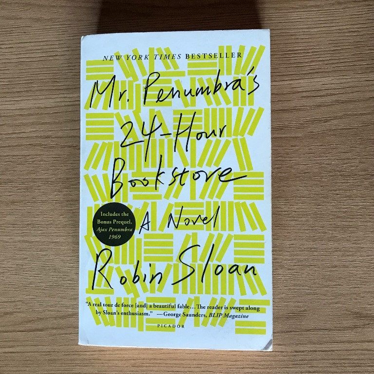 Mr. Penumbra's 24-Hour Bookstore by Robin Sloan, Hobbies & Toys, Books ...